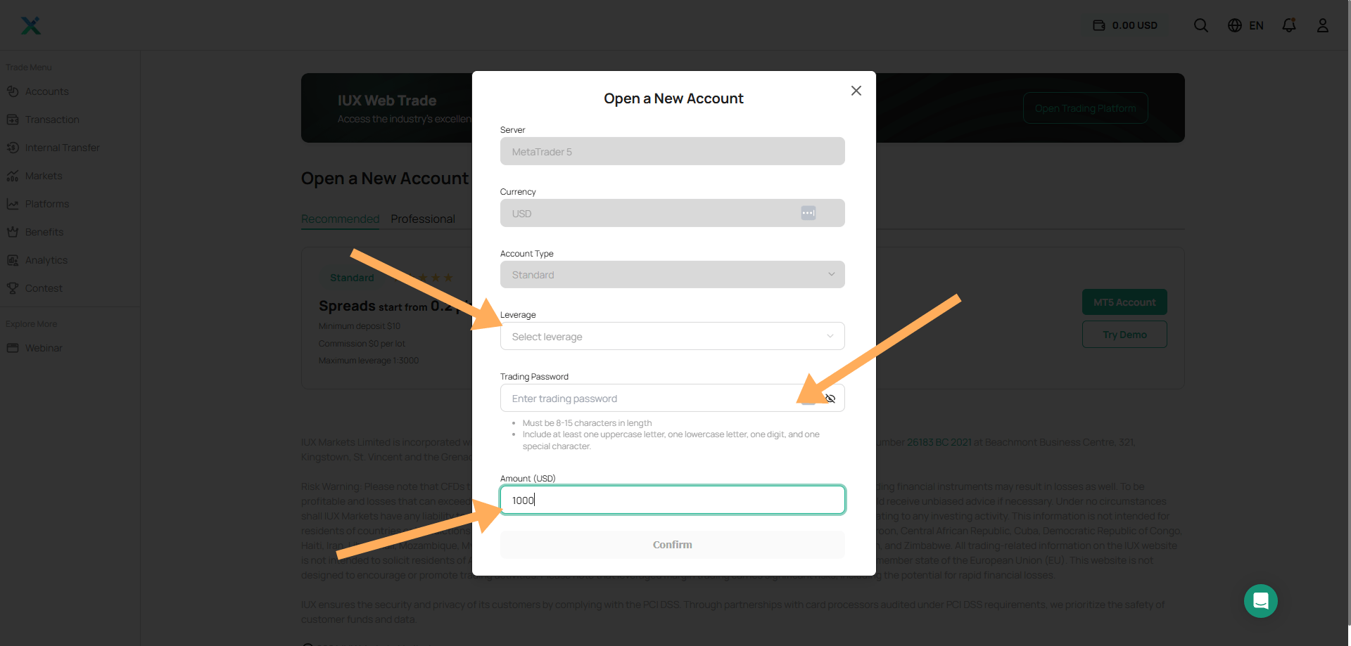 IUX Review Info: Forex Start 10$ Withdraw 5$ and Beginner's Guide - siammakemoney.com